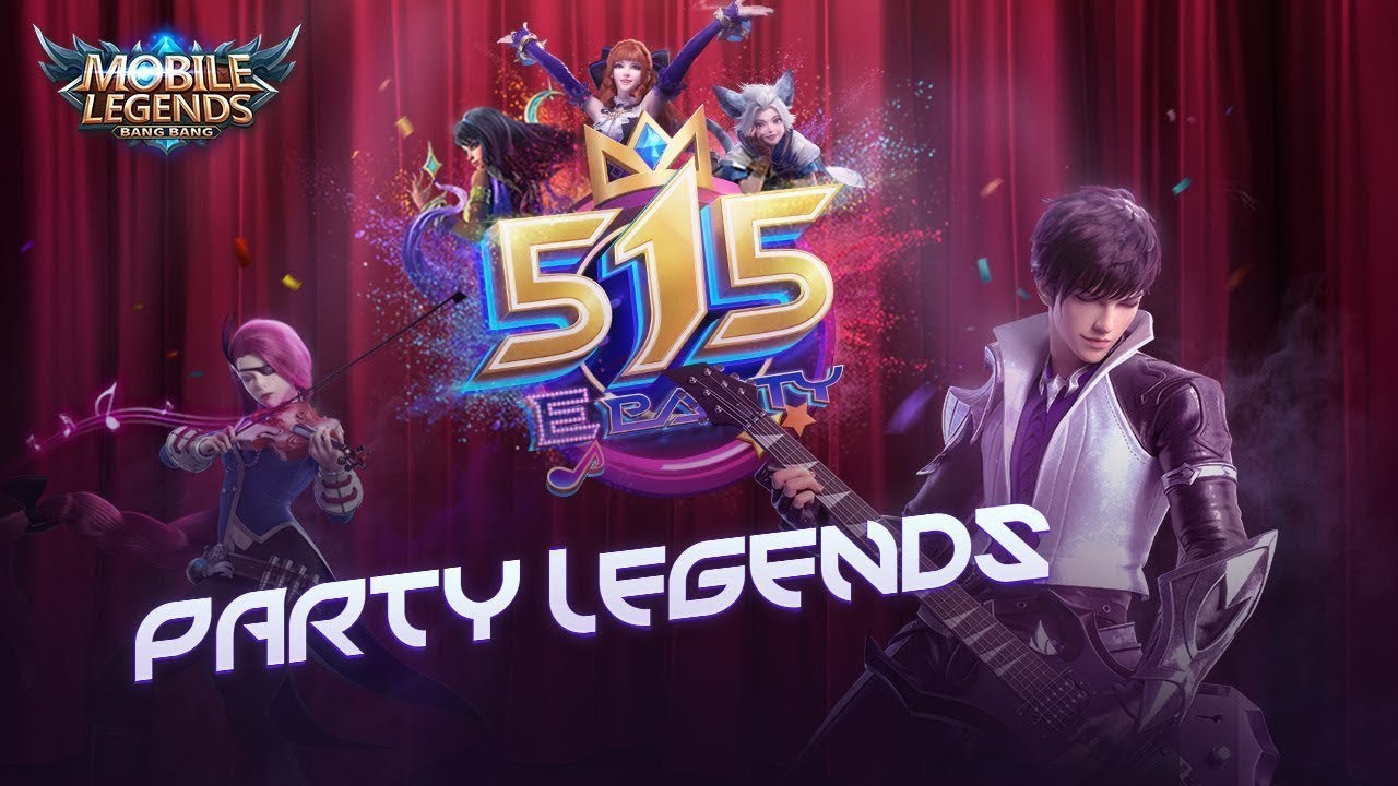 Pro Edited version |515 PARTY FULL SONG MUSIC VIDEO MOBILE LEGENDS SONG ...