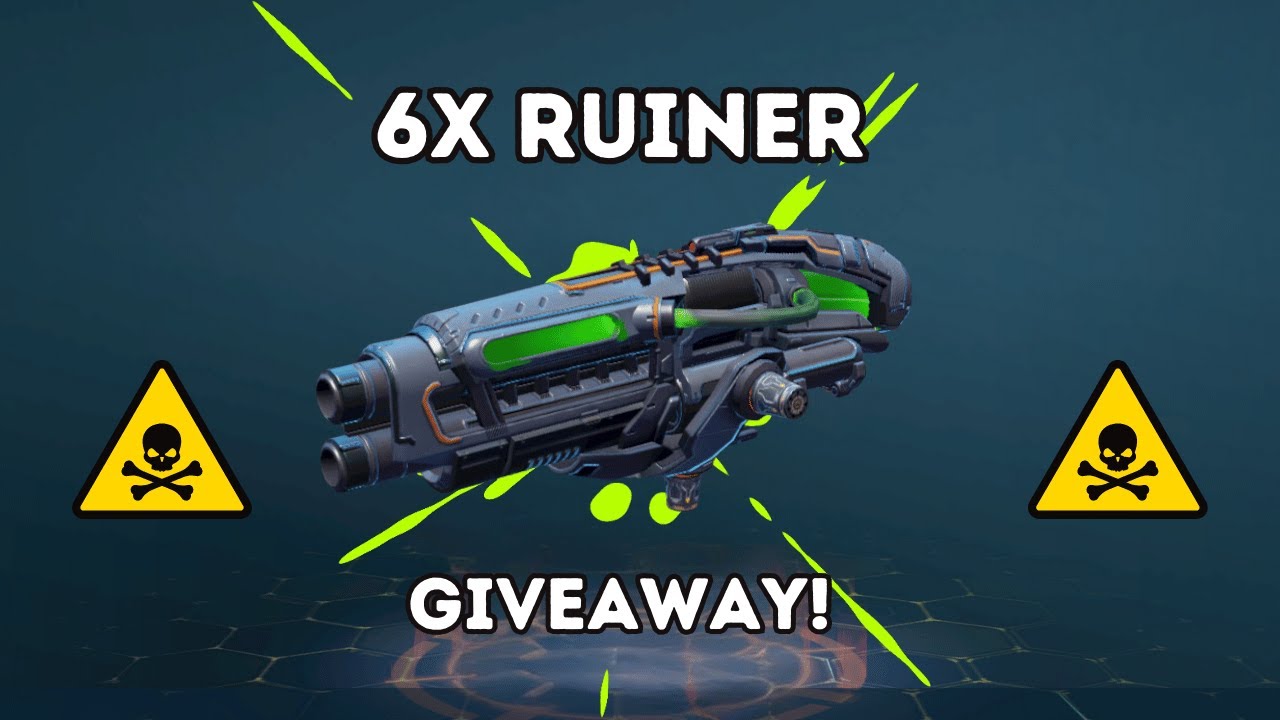 6X Ruiner Giveaway (War Robots) #WRwinRuiner - YouTube