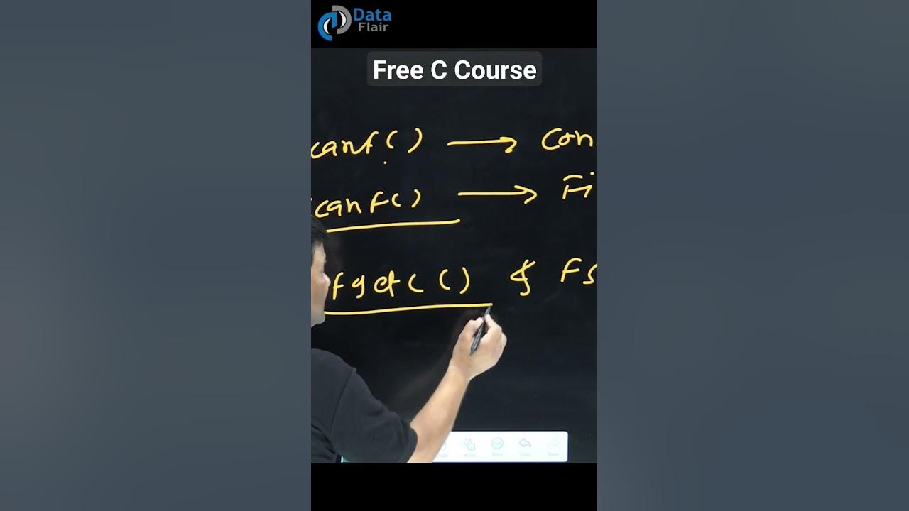 Difference Between Fgetc And Fscanf In C Programming Youtube