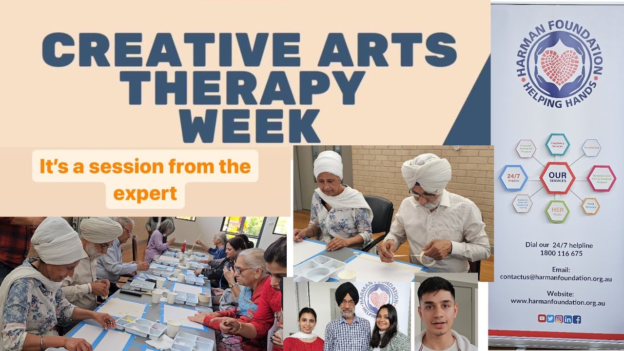Creative Arts Therapy Week ! Art Therapy ! Harman Foundation Australia ...