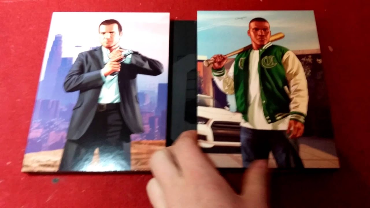 GTA 5 PC Box set Unboxing - YouTube