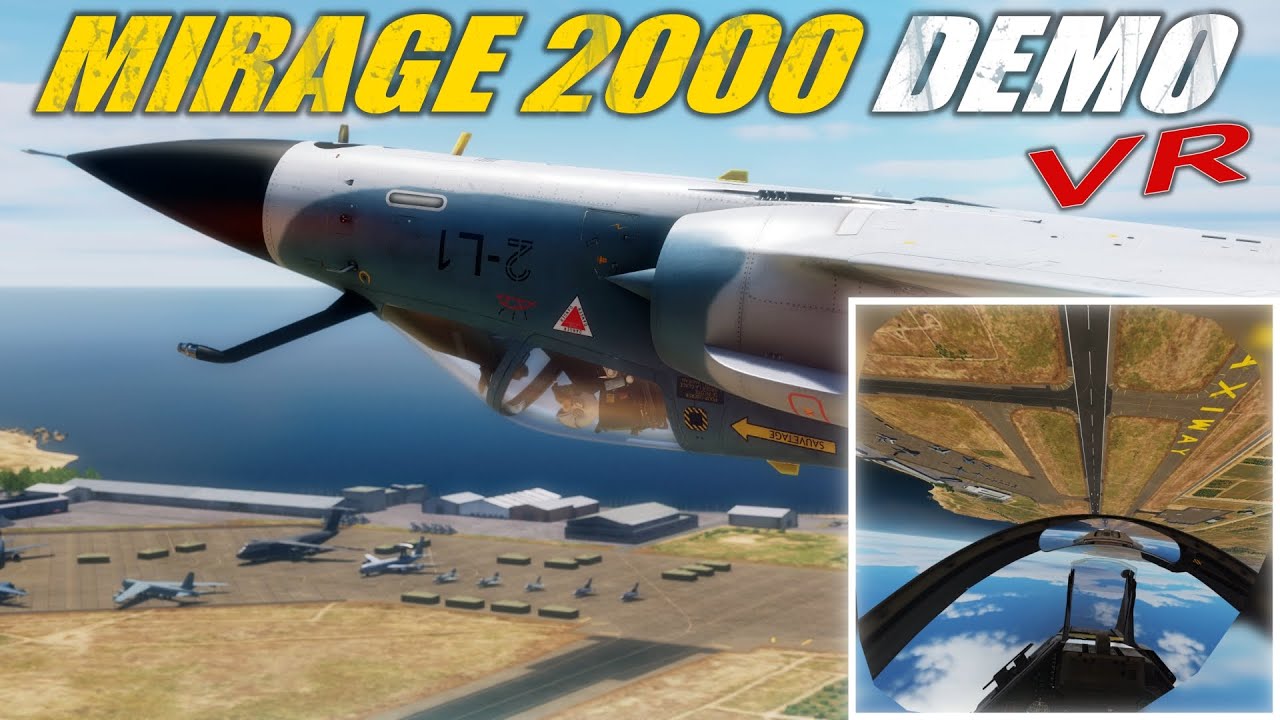 REAL Mirage 2000 Demo in VR | DCS - YouTube