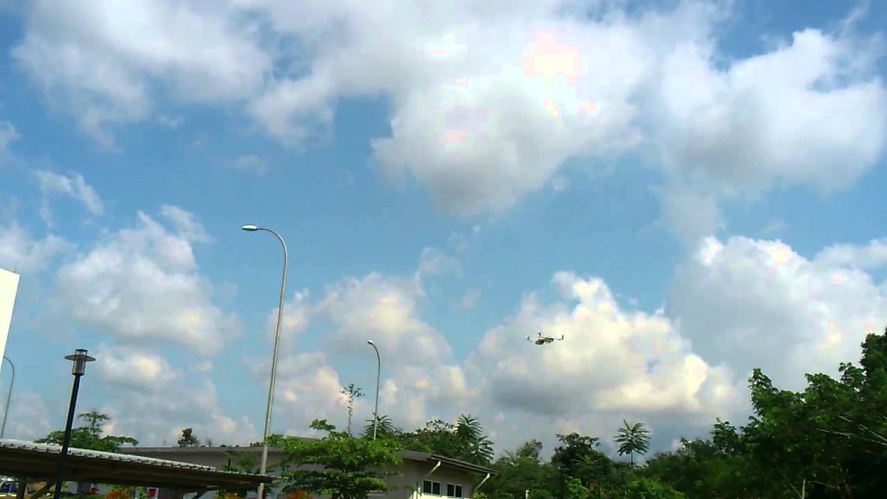 Drone fly againts wind - YouTube