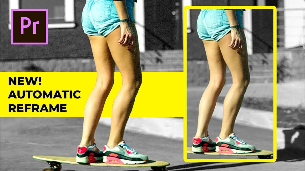 Mind Blown! Instantly Reframe Video in Seconds! [Premiere Pro 2020 ...