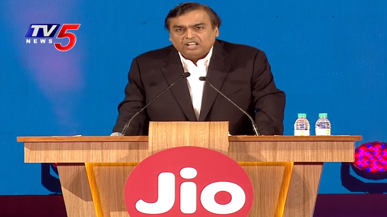 Reliance Jio 4G Launch | Mukesh Ambani Speaks In Reliance AGM | Telugu ...