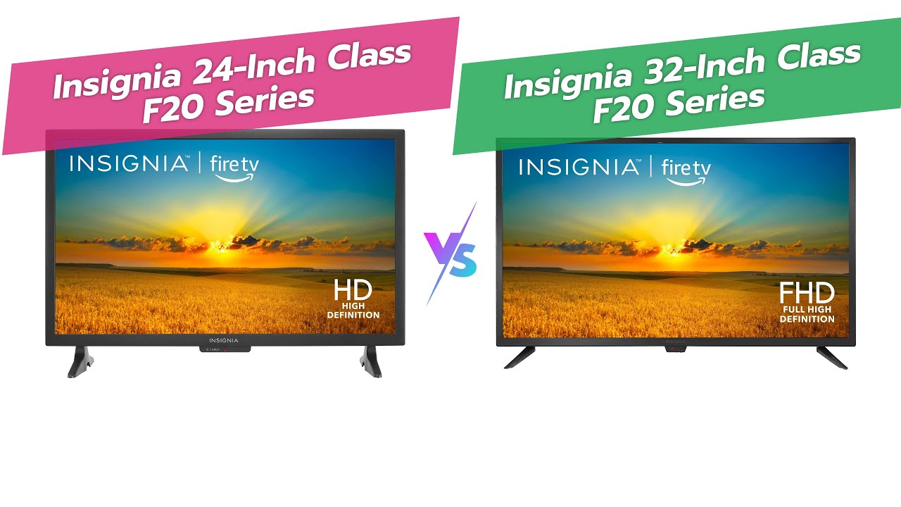 🆚 INSIGNIA 24" vs 32" Smart TV Comparison! 📺 - YouTube