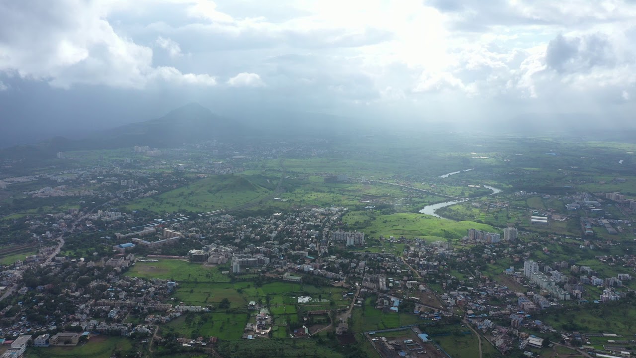 Talegaon Dabhade Bird's Eye View - YouTube