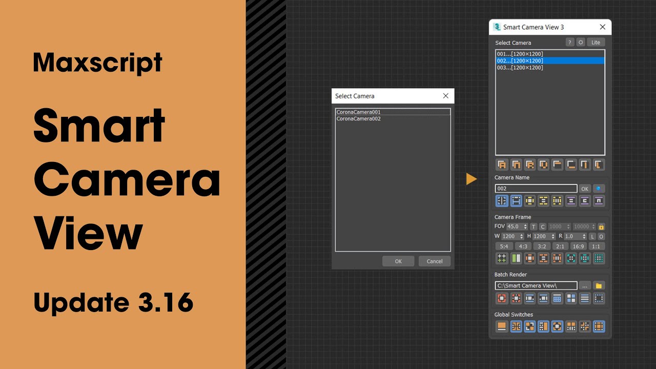 Smart Camera View 3.16 — Camera FOV, Camera Clipping, Quick Close and ...
