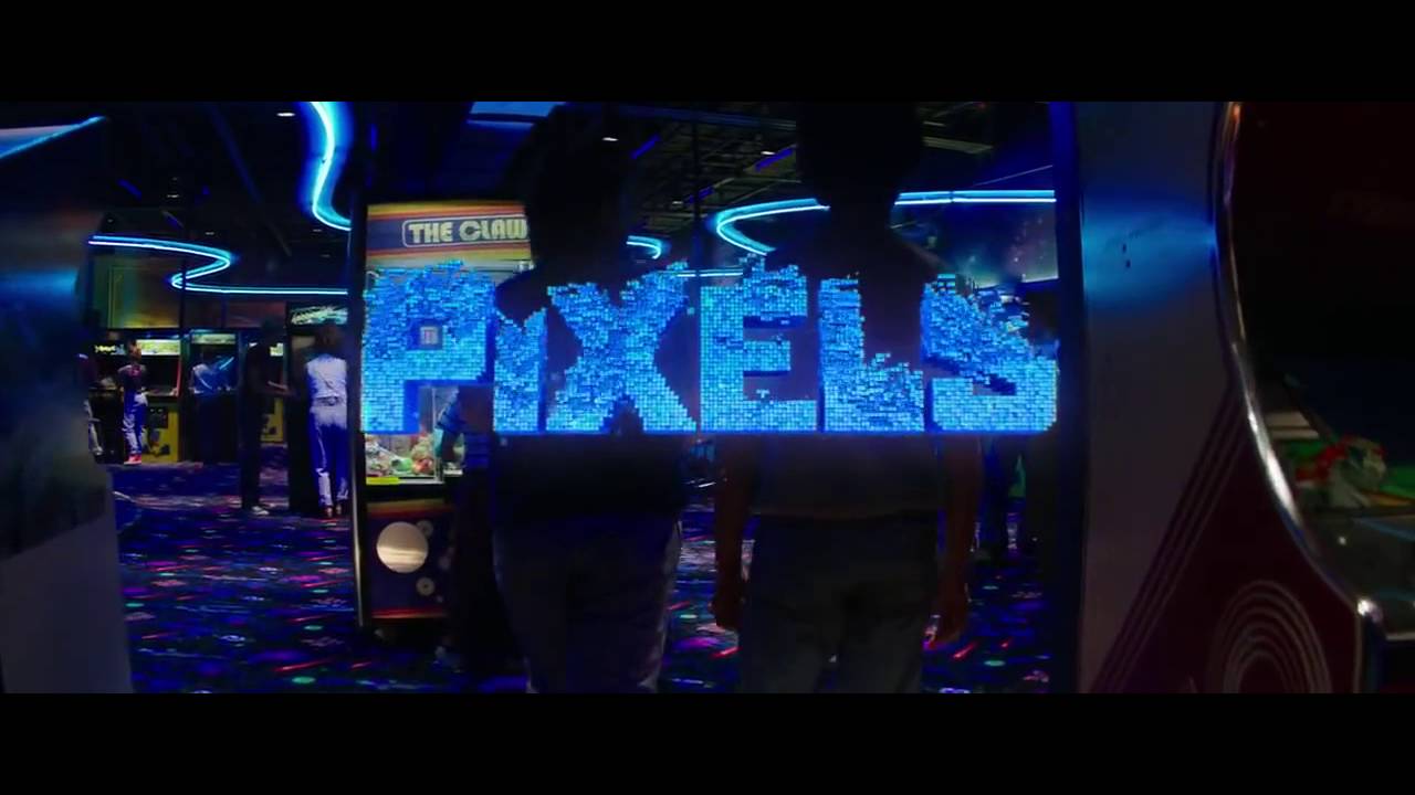 Pixels [2015] - Opening Title Sequence [HD] - YouTube