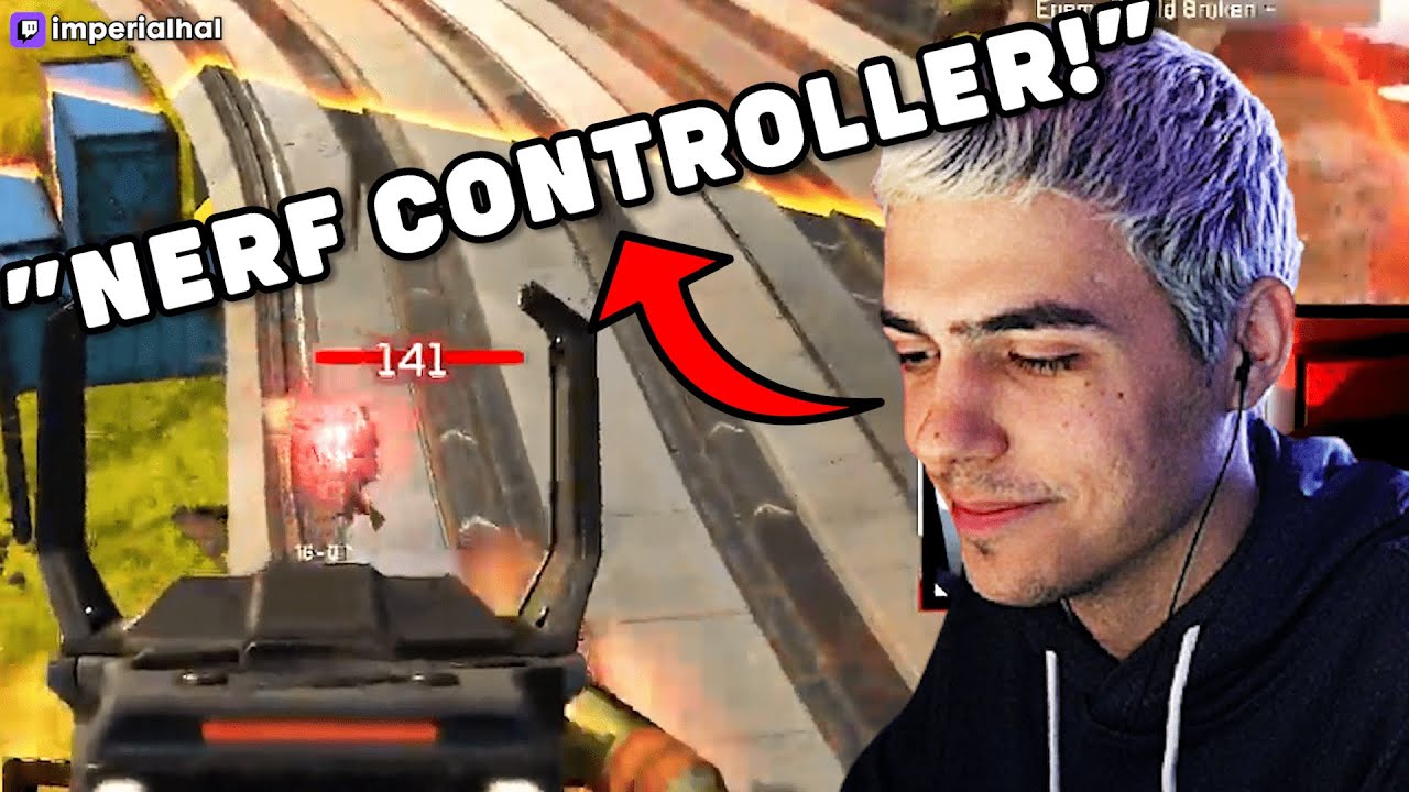 ImperialHal on why Respawn needs to NERF Controller in Apex. 😱 - YouTube
