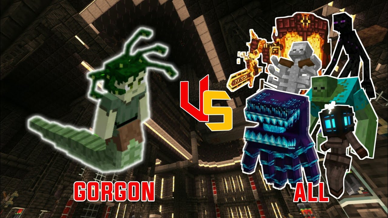 GORGON VS ALL||MINECRAFT - YouTube