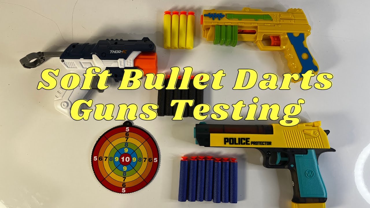 Soft Bullet | Darts Guns - Unboxing - Toy Guns - YouTube