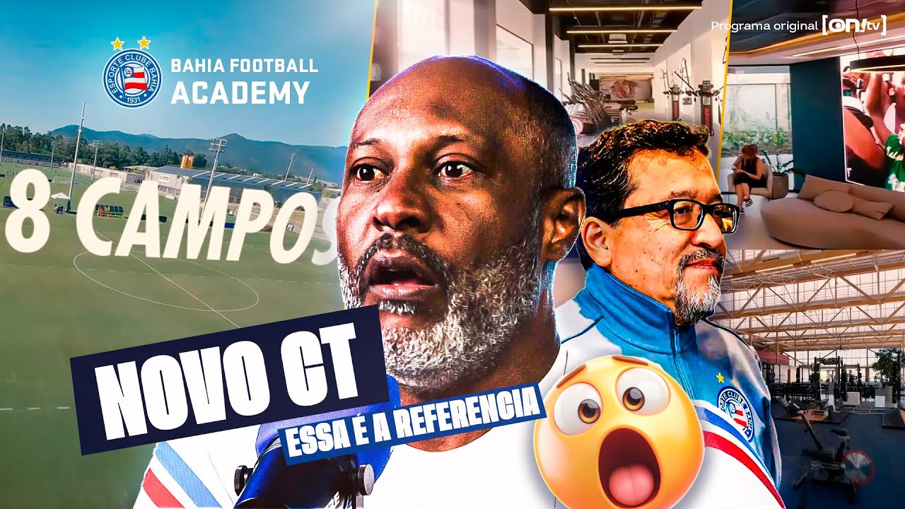🔥 ESSA É A REGUA PARA O NOVO CT DO BAHIA 😮 MAIOR E MAIS TECNOLOGICO ...