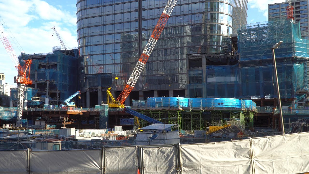 【虎ノ門・麻布台プロジェクト】（Toranomon-Azabudai Project） 完成時高さ日本一325mの超高層ビルの建設状況 ...