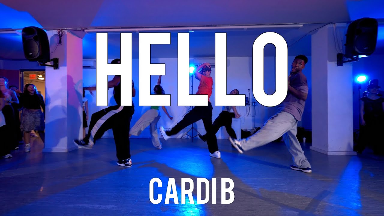 HELLO | CARDI B | Miles Keeney Choreography - YouTube