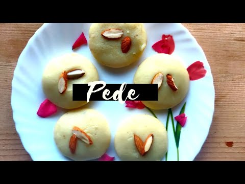 Mathura Style Peda | 4 ingredient recipe | A Quick Indian dessert ...