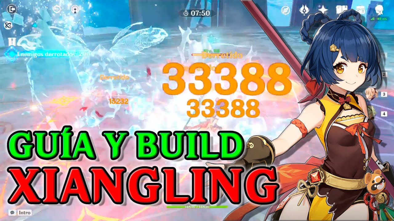 XIANGLING GUÍA Y BUILD - ¡LA MEJOR SUB DPS PYRO! - Genshin Impact - YouTube