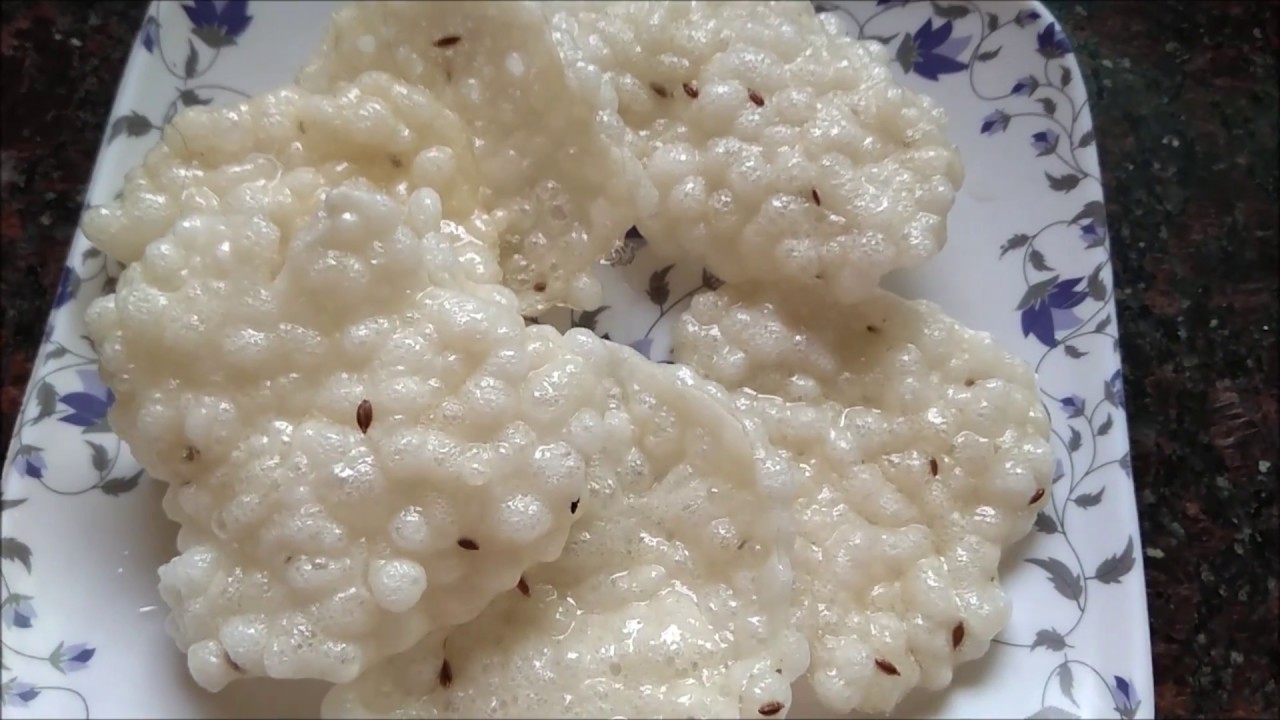 Sabudana Papad Recipe | Sago Papad Recipe | Ghare's Kitchen - YouTube