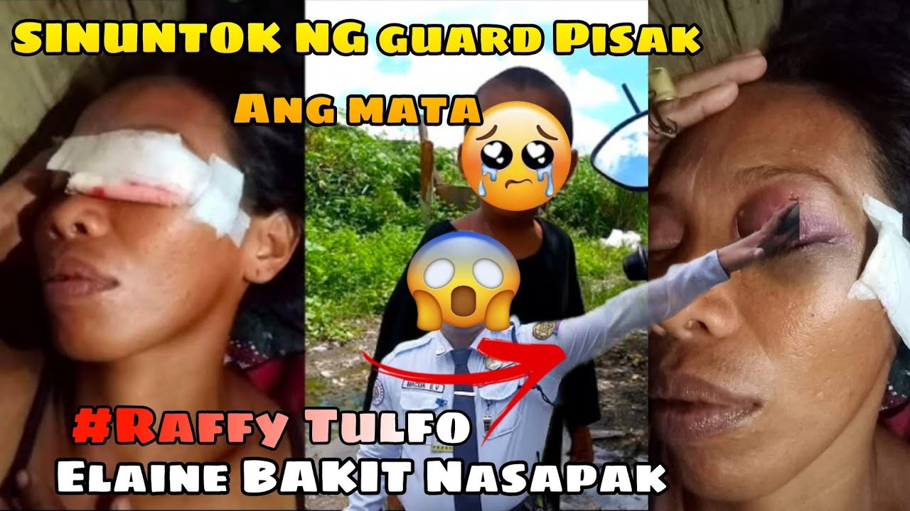 Elaine Sinuntok ng Guard Sarado Pisak Ang Maya #raffytulfoinaction ...