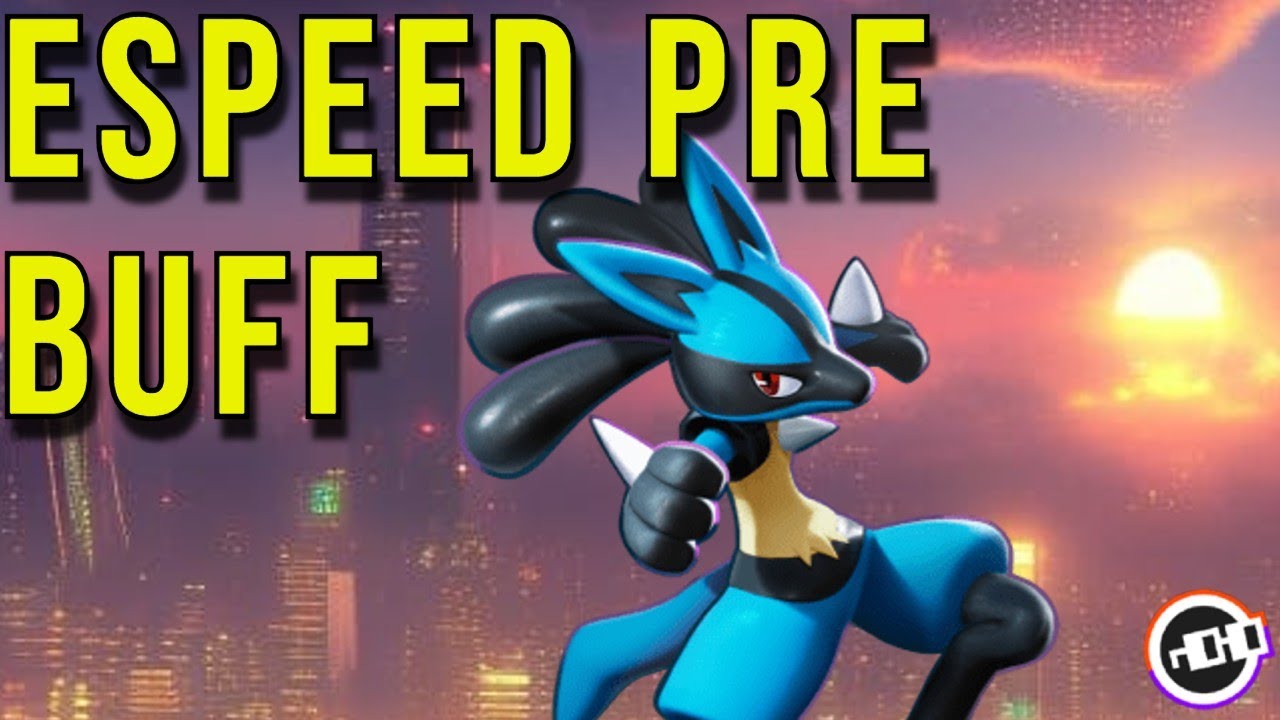 ONE LAST ESPEED VIDEO BEFORE THE BUFFS | NOUNS xBlaine | Lucario ...