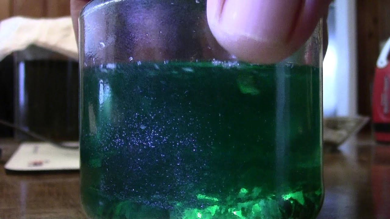 Gold Recovery: Soaking Finger Foils - YouTube