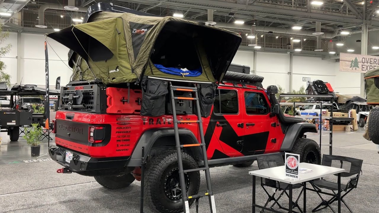 Custom 2022 Jeep Gladiator Overlanding Build by TrailRax - YouTube