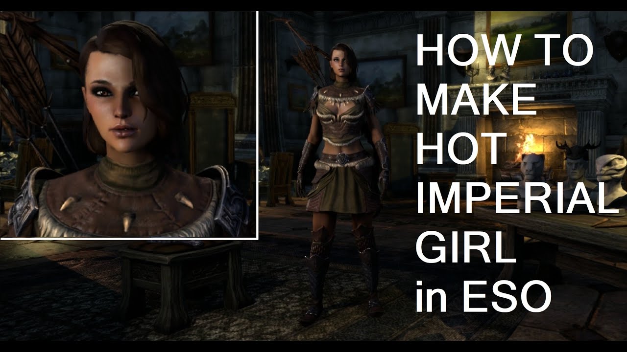 How to make Hot Imperial Girl in ESO - Elder Scrolls Online - Character ...