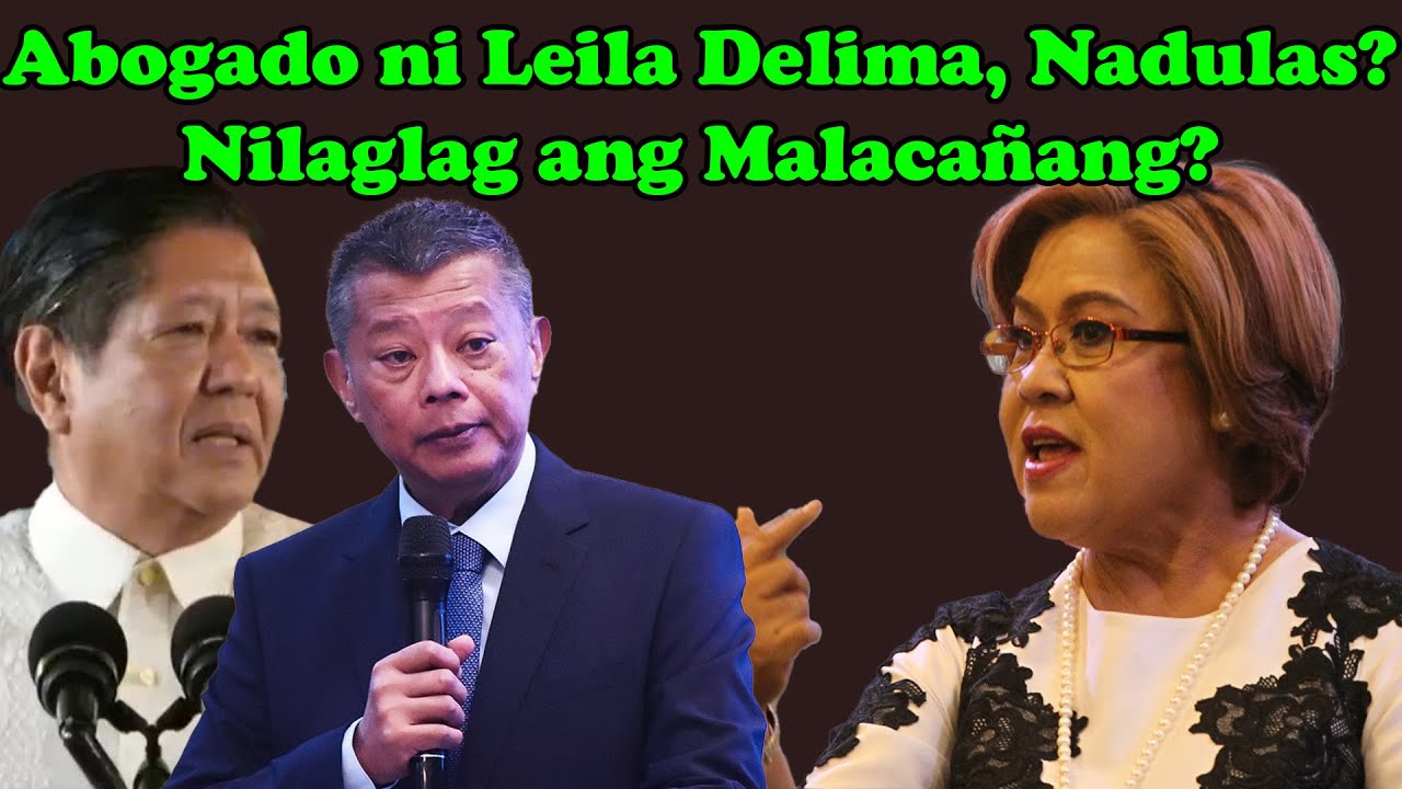 Kinompirma ng Abogado ni Leila Delima ang Matagal Nang Sinasabi ni Atty. Ferdinand Topacio ...