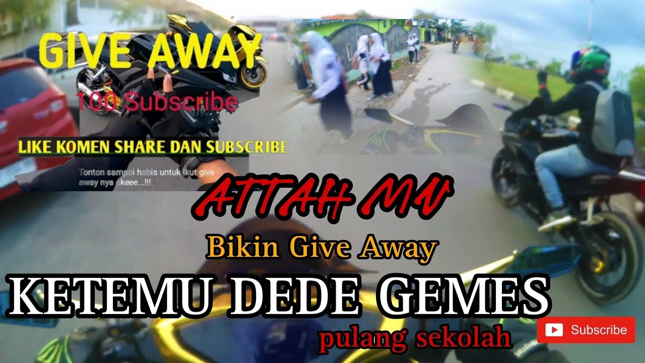 Lihat Keseruan ATTAH MV Ngonten Buat Give Away | Ketemu Dede Gemes ...