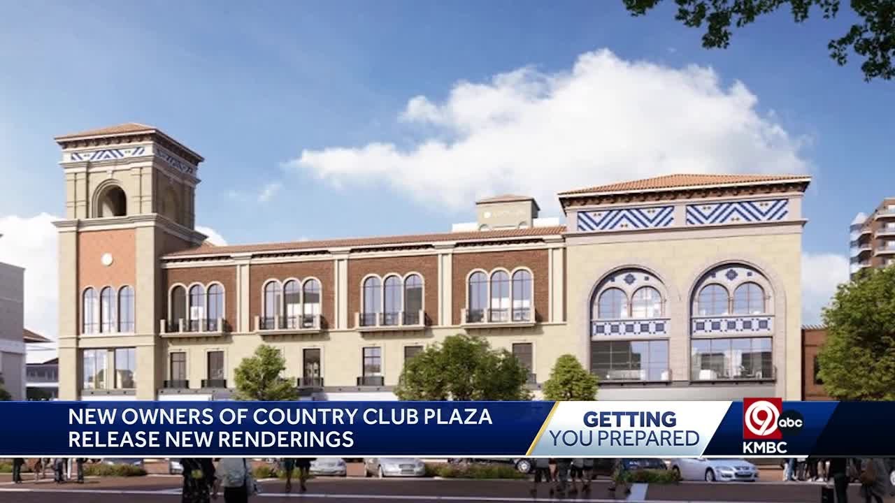 New owners release renderings of re-imagined Country Club Plaza - YouTube