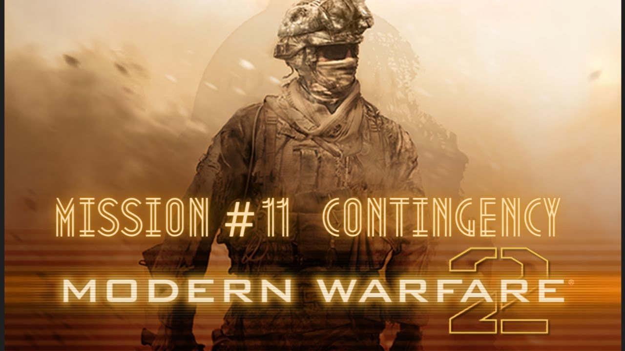 Call of Duty Modern Warfare 2 - Contingency Mission Walkthrough - YouTube