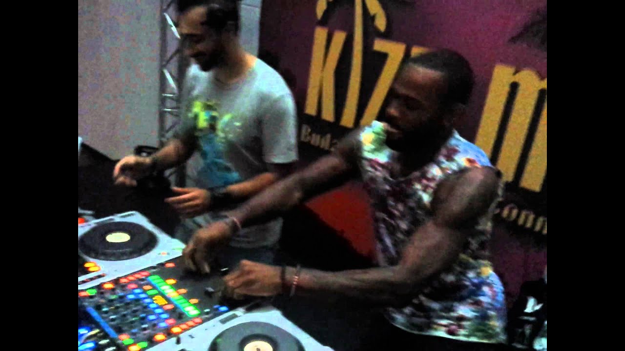Tony Pirata DJ-ing with DJ Chad at Budapest Kizomba Connection 2014 ...