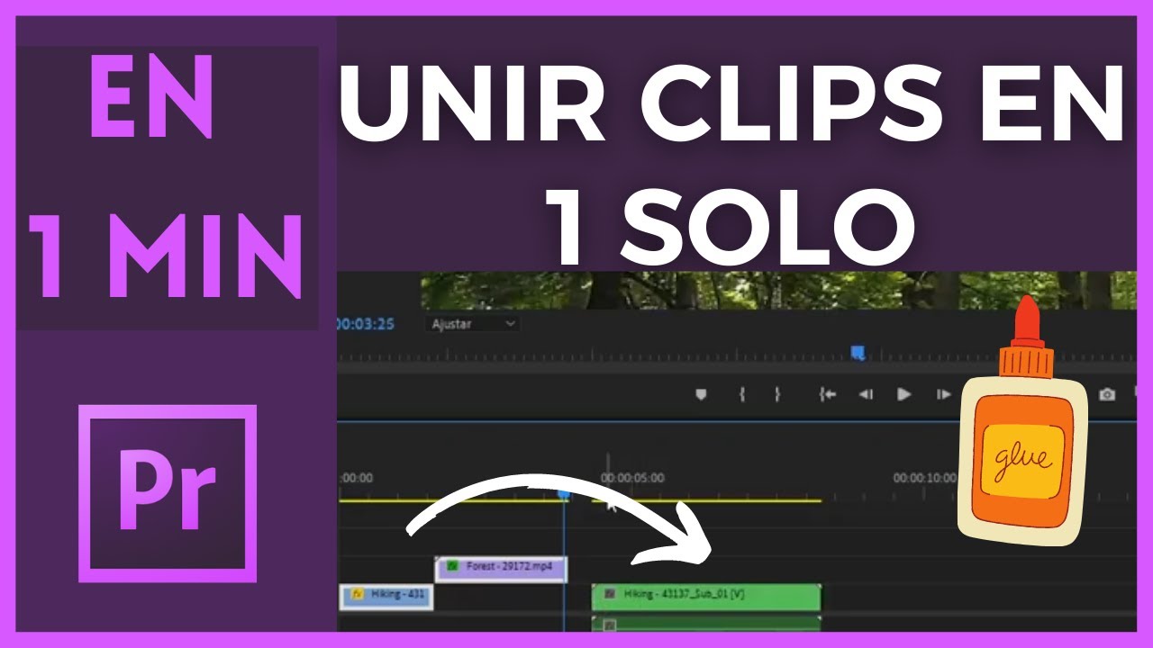 ️ ️ Como Unir Varios Clips de Video en uno solo en Adobe Premiere Pro ...