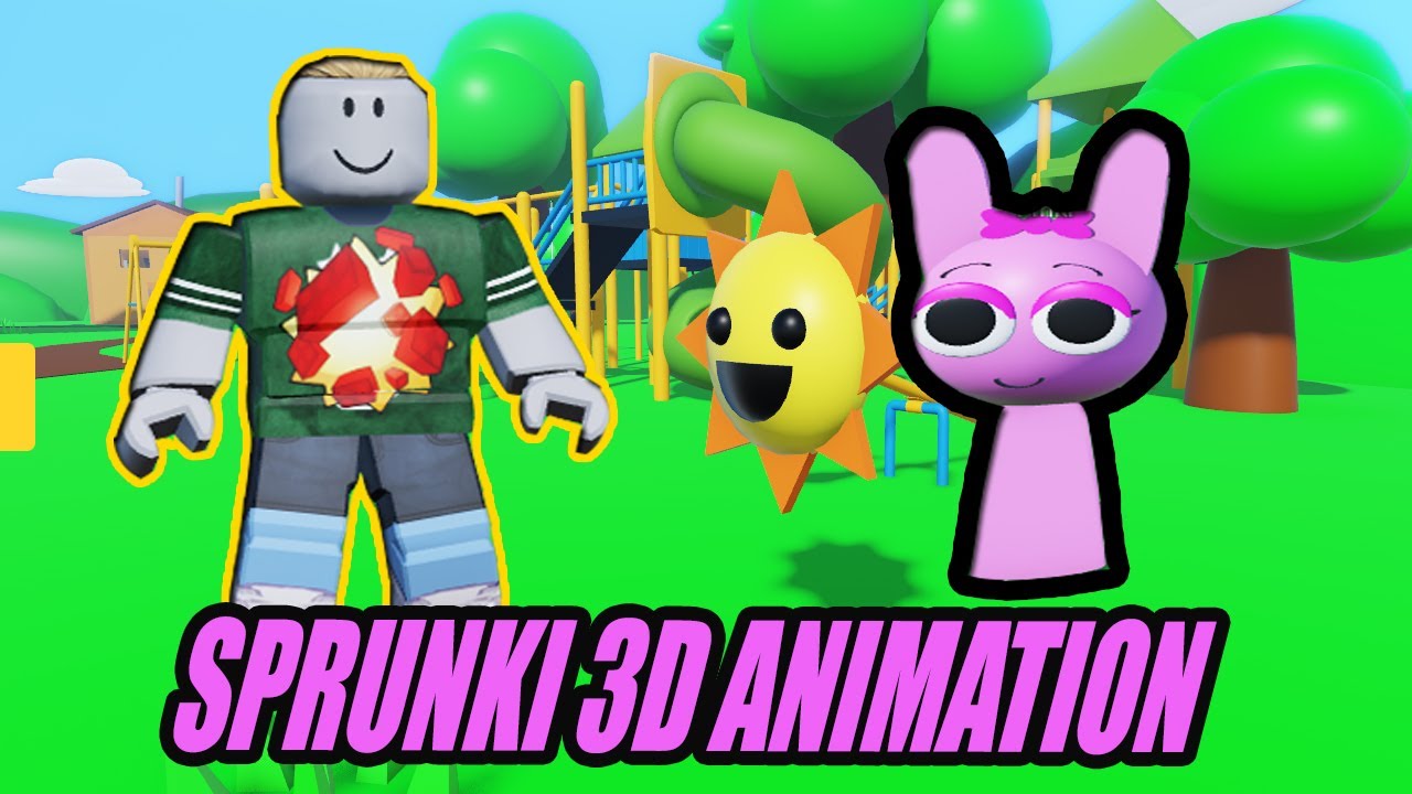 Chơi thử Sprunki 3D RP & animation trong Roblox #Sprunki #roblox - YouTube