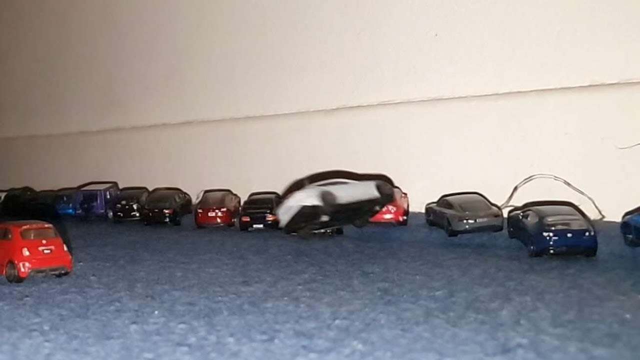 Slow Motion Diecast Car Crash Compilation 21 - YouTube