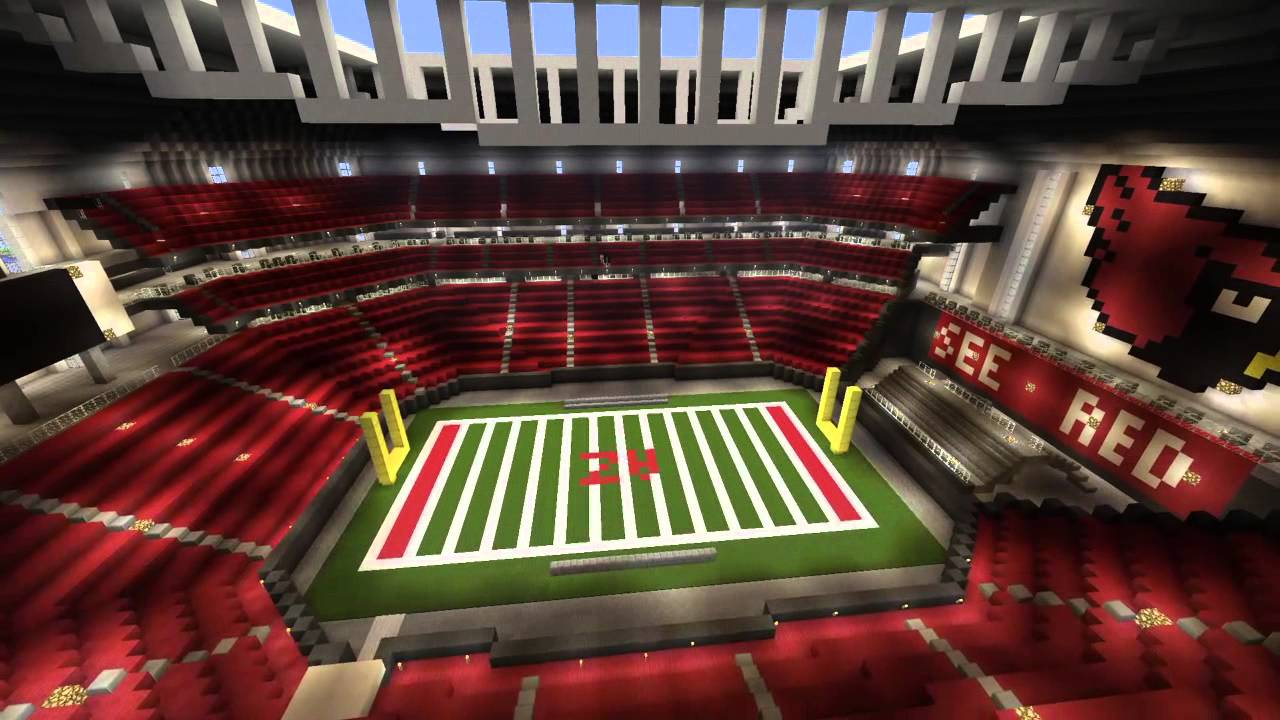 Minecraft: University of Phoenix Stadium - YouTube