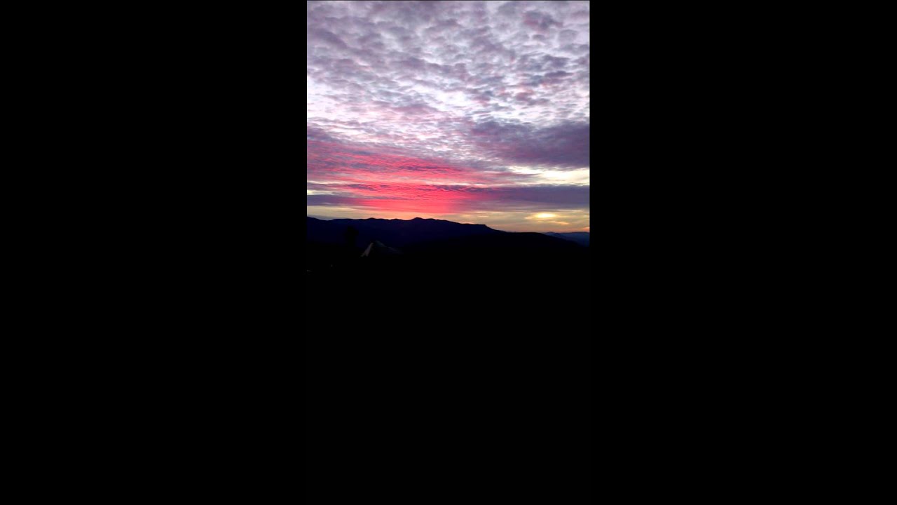 Sunset at Max Patch part 2 - YouTube