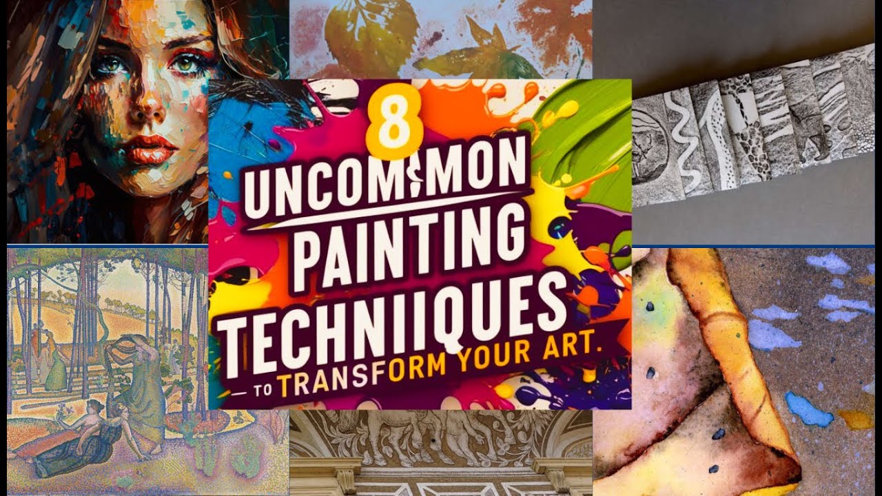 8 Uncommon Painting Techniques to Transform Your Art - Create Stunning ...