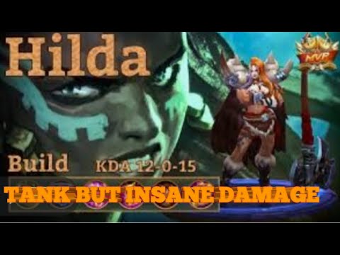 Hilda Tank Build But Insane Damage Use in Rank - YouTube