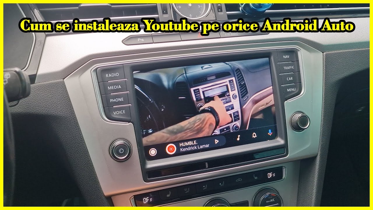 Cum se instaleaza Youtube pe orice Android Auto! - YouTube