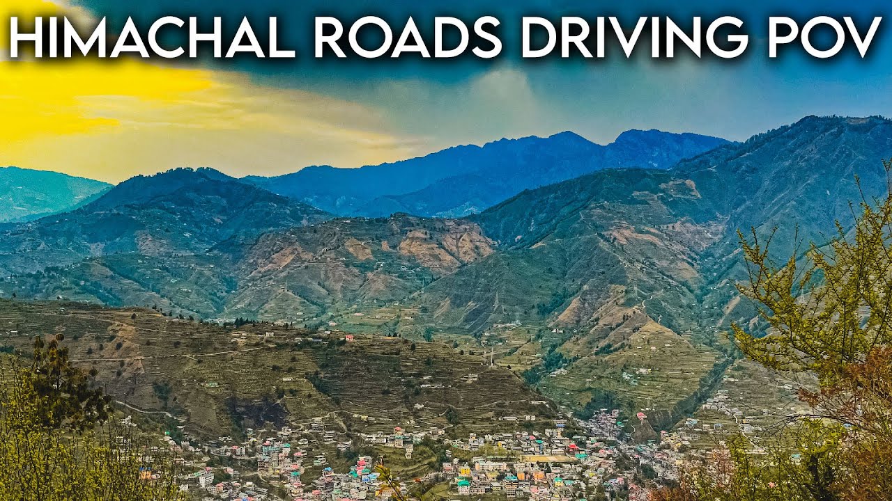Himachal Roads Dash Cam Video | Thar Driving POV | Relaxing Scenic ...