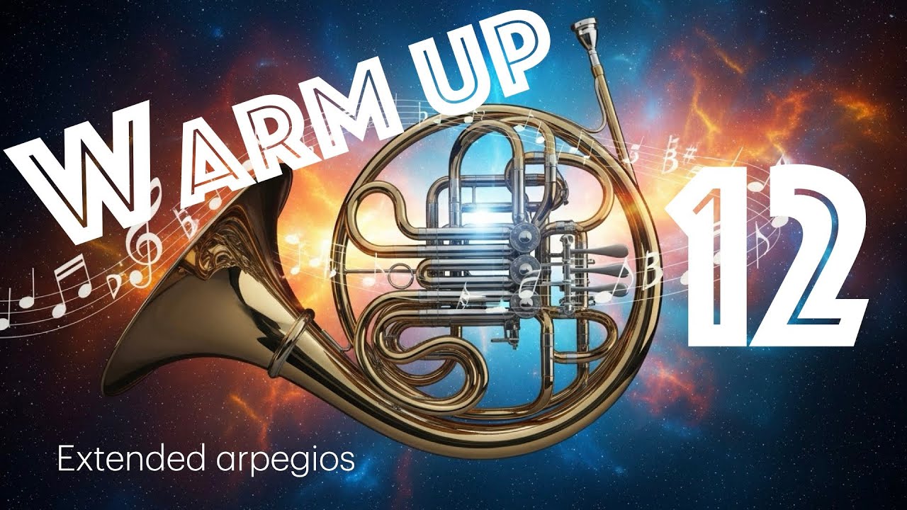 French Horn WARM-UP 12 - YouTube