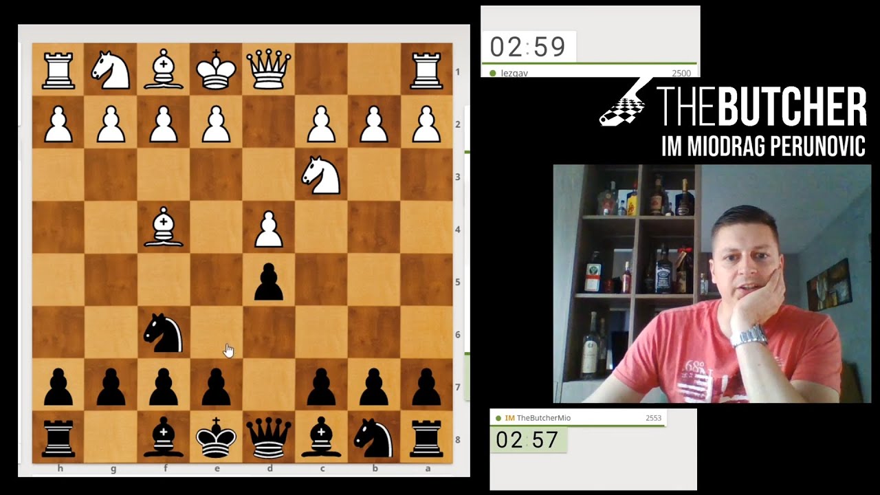 Blitz Game #24 Chess Opening: Jobava London System (Black) - YouTube