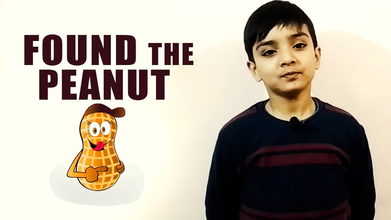 FOUND THE PEANUT POEM | English Rhyme for Kids I AARAV - YouTube