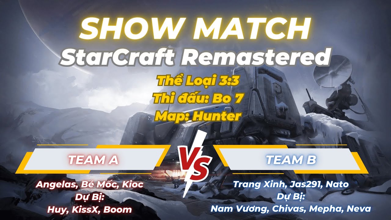 StarCraft Việt Nam - Show Match - YouTube