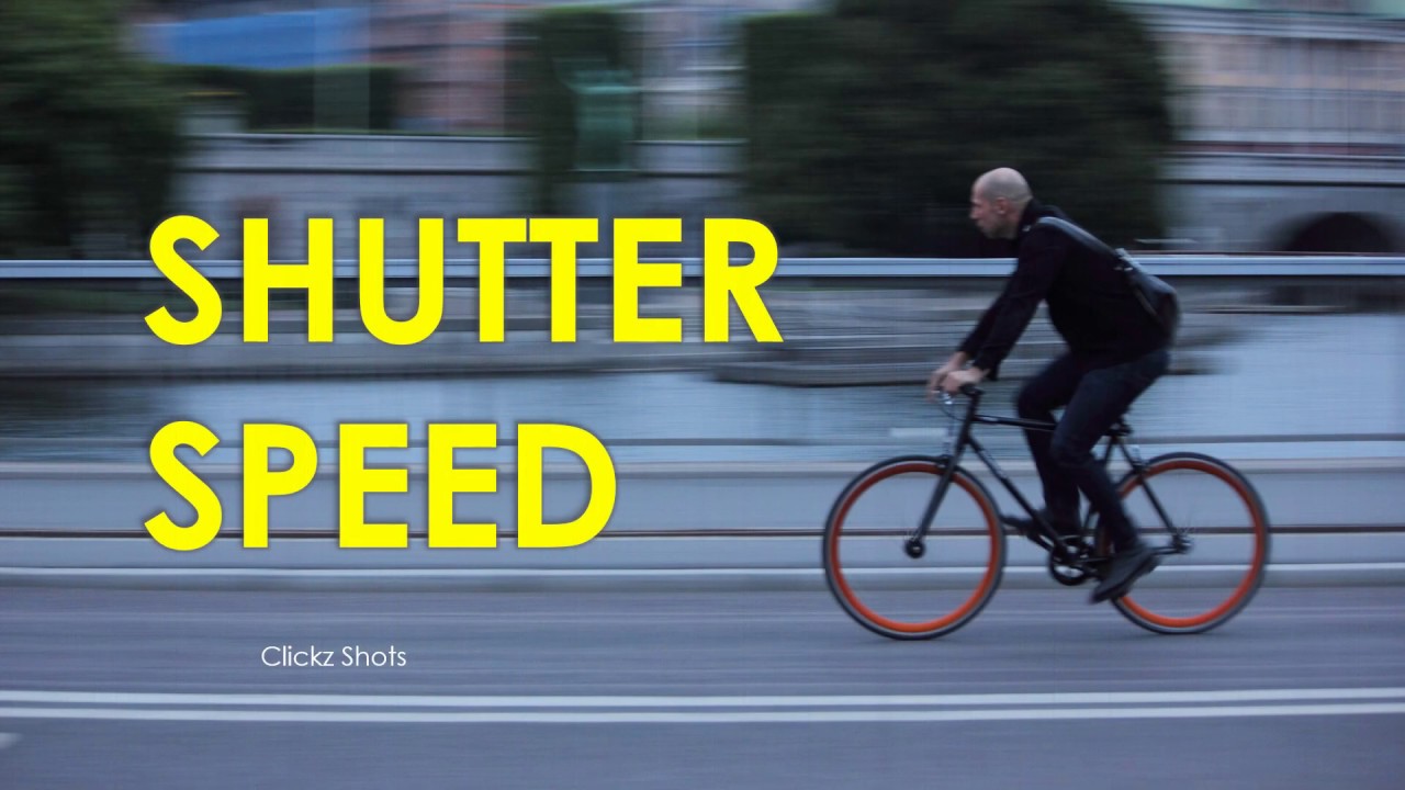 Control motion with Shutter Speed|| Tutorial - YouTube