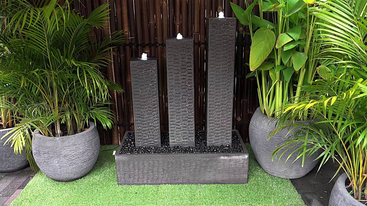 Triple Ripple Fountain - YouTube