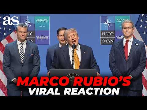 MARCO RUBIO'S face goes viral after Trump’s unexpected communism remark at NATO