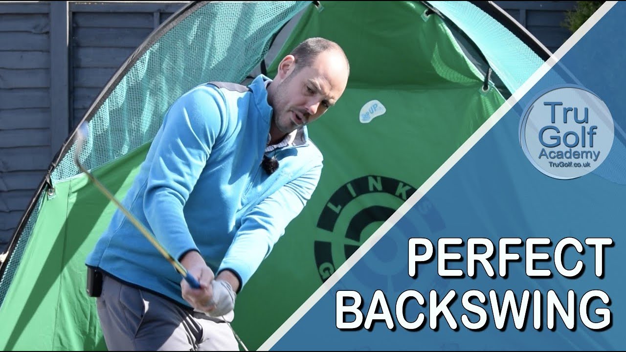 PERFECT GOLF BACKSWING - ACHIEVED THROUGH 1 SIMPLE AT HOME DRILL - YouTube