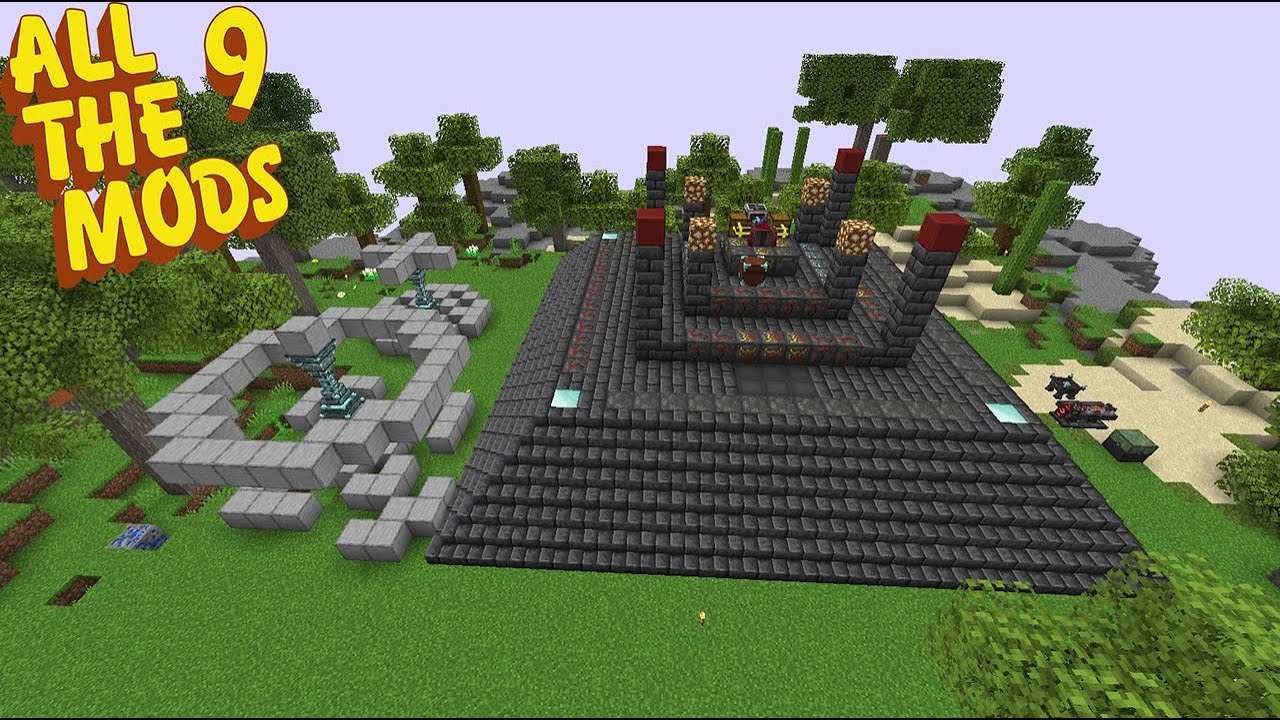 [ATM9] Jour #49 Blood magic altar tier 5, exploration et début d'armure ...